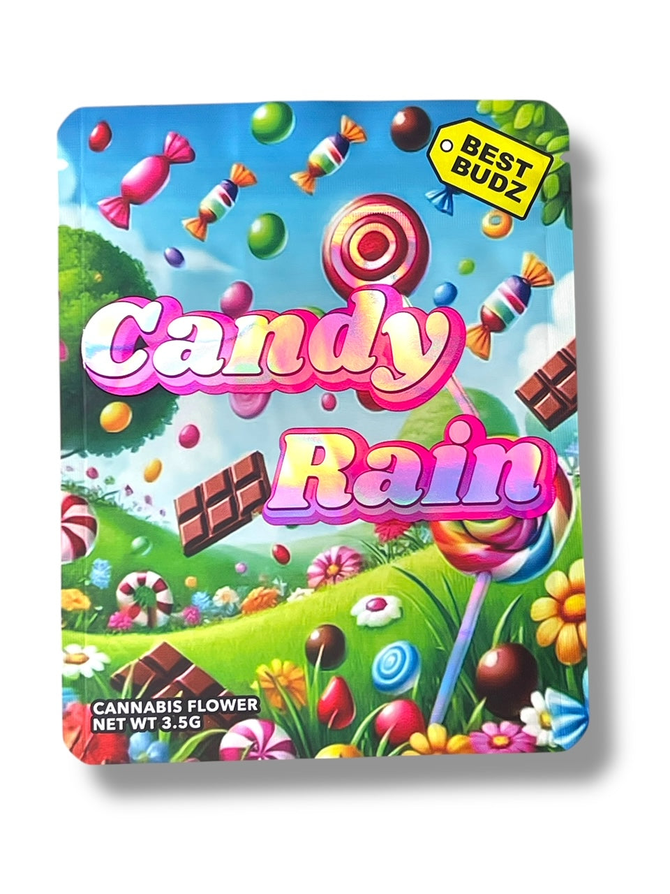 Candy Rain Mylar Bag 3.5 Grams – Mr Mylars